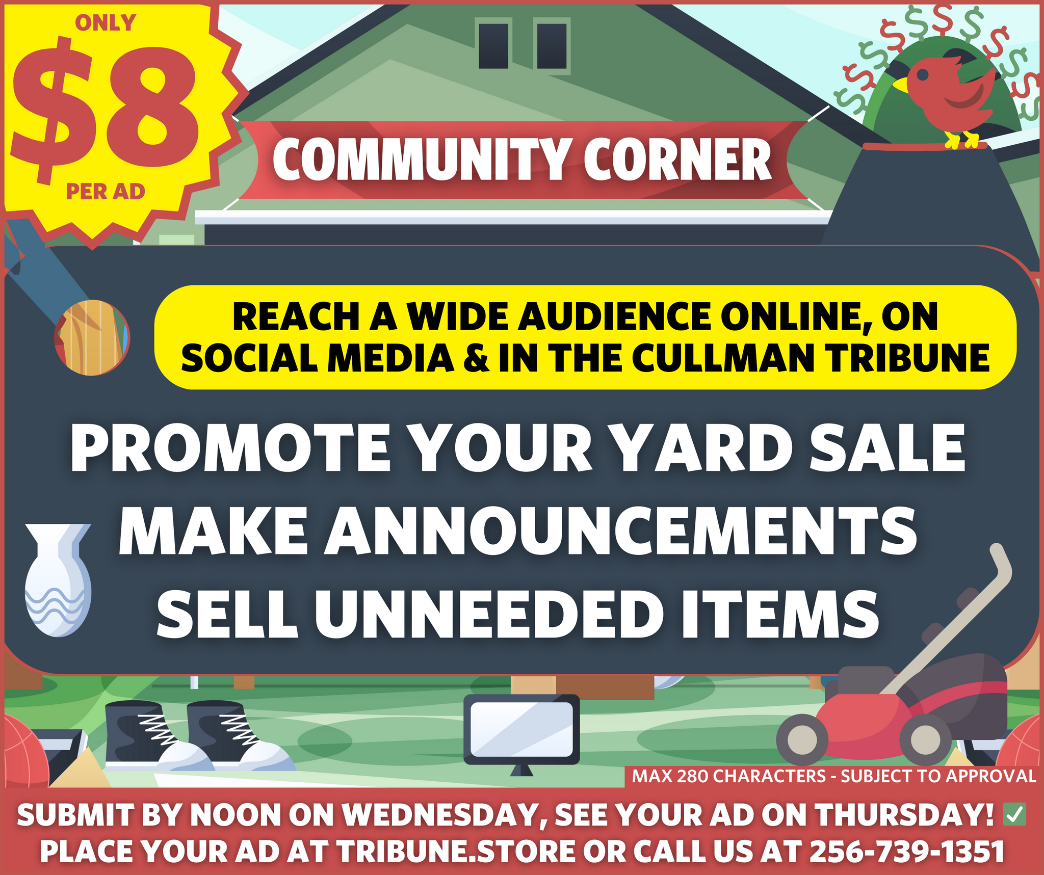 Community Corner Submission – The Cullman Tribune Store